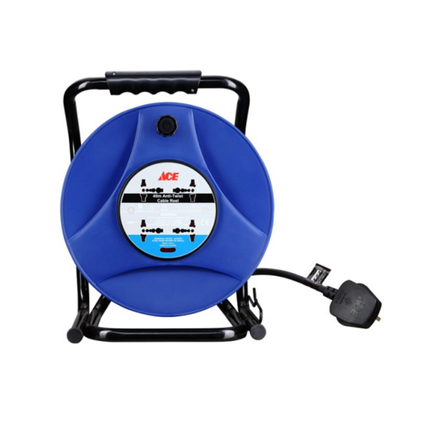 Ace Cable Reel/Socket - 40 m